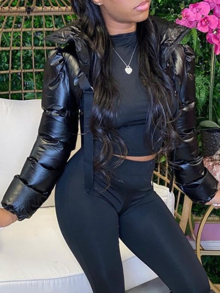 LW Crop Top Puffer Jacket Sale | LovelyWholesale